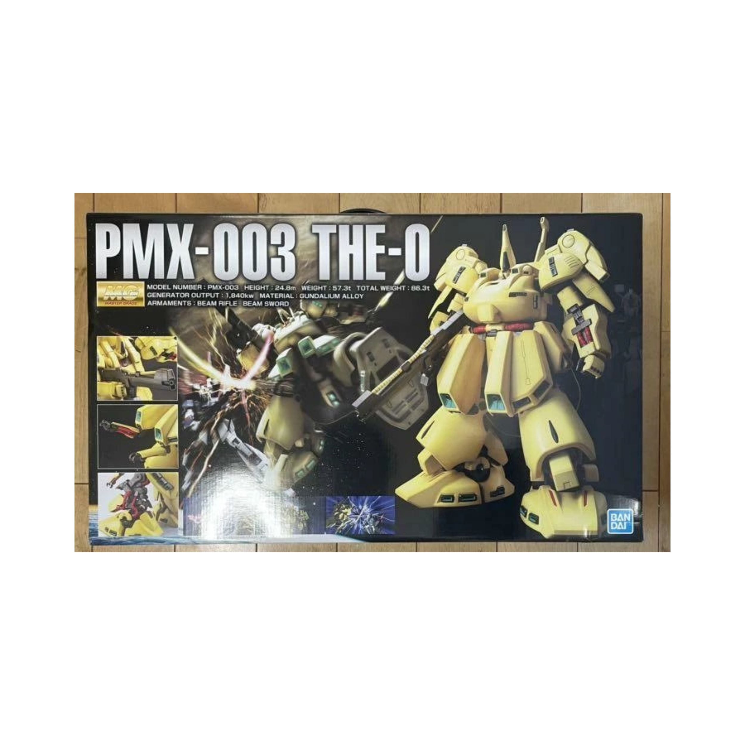 The-O PMX-003 Master Grade 1/100 Model Kit by Bandai – Mobile Suit Gun ...