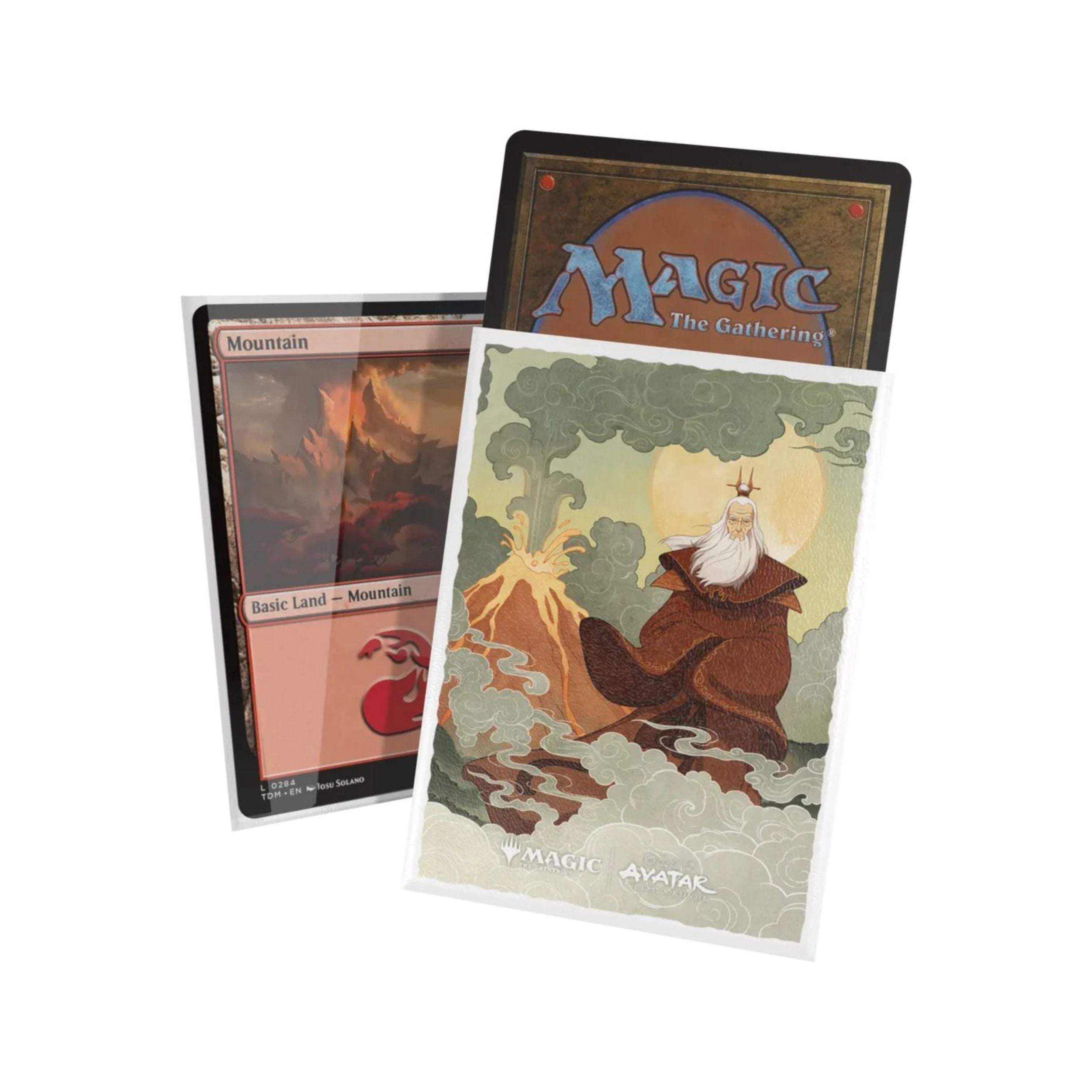 MTG Avatar The Last Airbender The Legend Of Roku Art Sleeves for Tradi ...