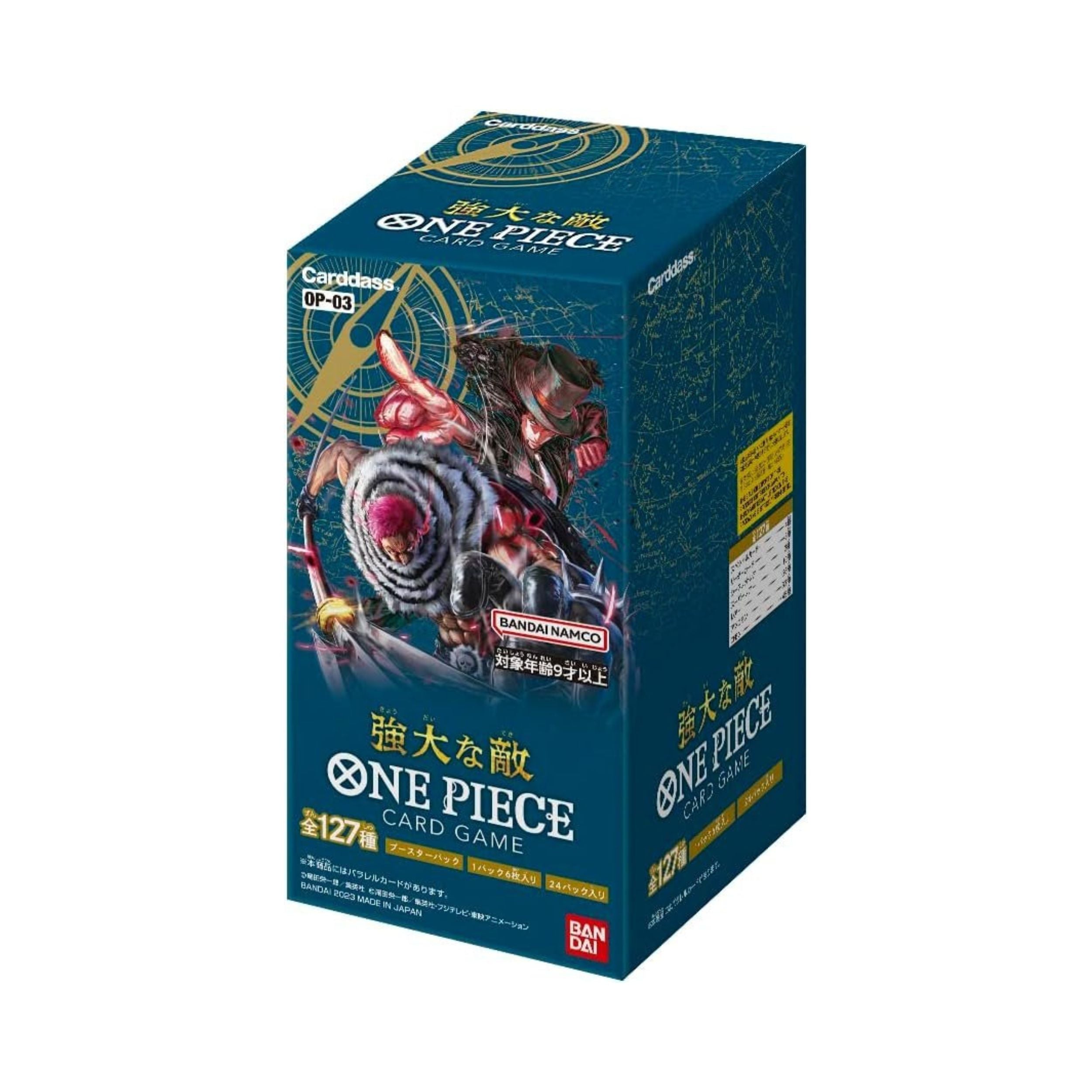 One Piece TCG OP-03 Japanese Booster Box for Collectible Card Games ...