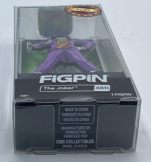 FiGPiN Batman the Animated Series The Joker Collectable Pin #480 ...