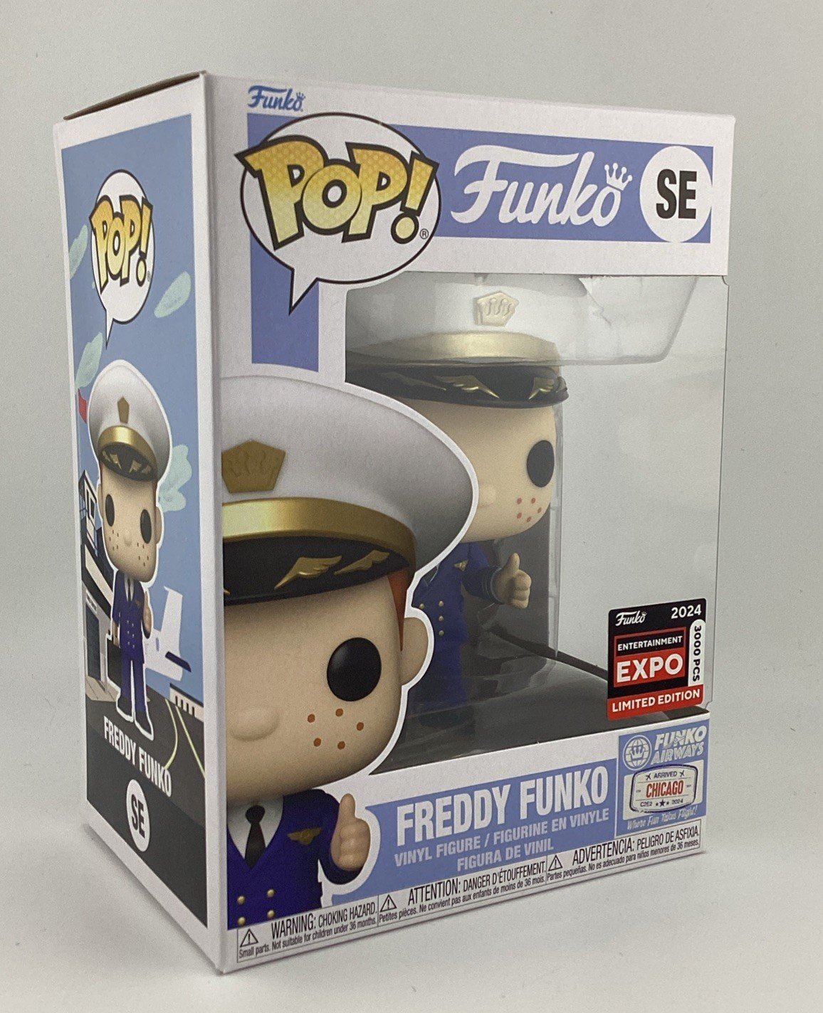 Funko Pop! Vinyl: Freddy Funko - Freddy Funko Pilot (C2E2) - Chicago C ...