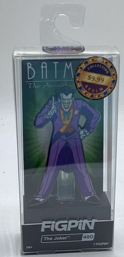 FiGPiN Batman the Animated Series The Joker Collectable Pin #480 ...