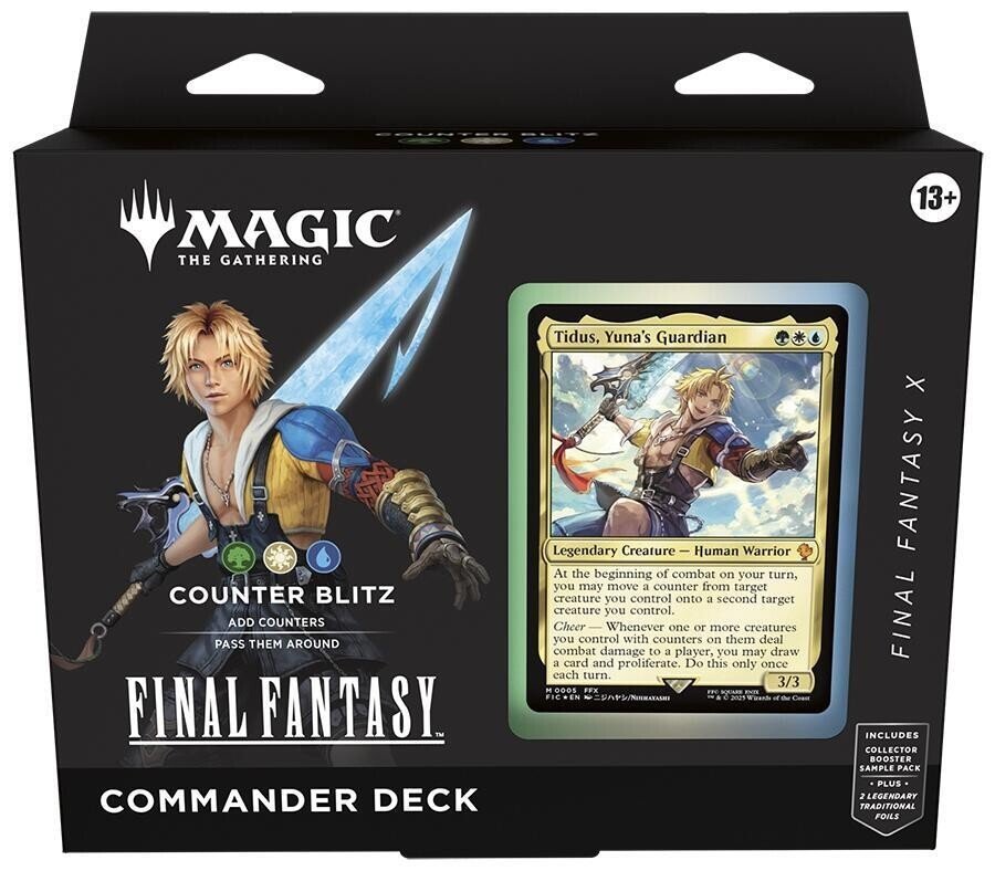 Magic : The Gathering TCG - Commander Deck - Final Fantasy X Counter B ...